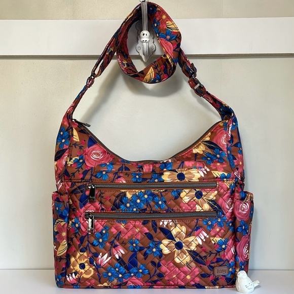 lug | Bags | Lug Camper Se With Rfid Crossbody Bag Whimsy Copper | Poshmark